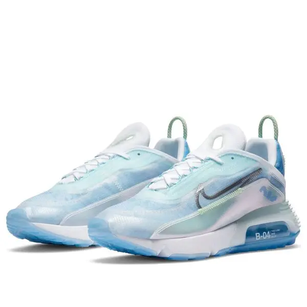 Nike Max 2090 Athletic Sneakers - Blue/white/silver