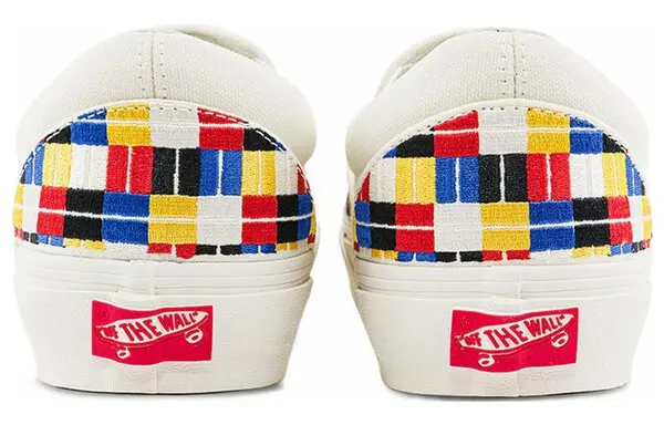 VANS Classic Slip-on Vlt Lx X Casestudy Checked Slip-on Shoes - Multi Cherkered