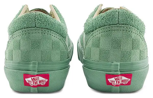 VANS Bold Ni Hairy Suede Sneakers - Green