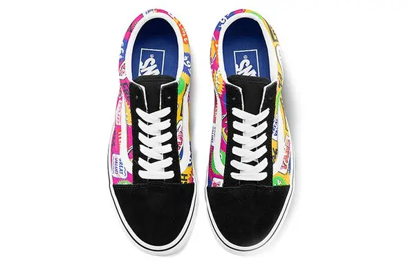 VANS Old Skool Sneakers With Graphic Print - Multi-color