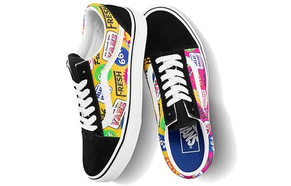 VANS Old Skool Sneakers With Graphic Print - Multi-color