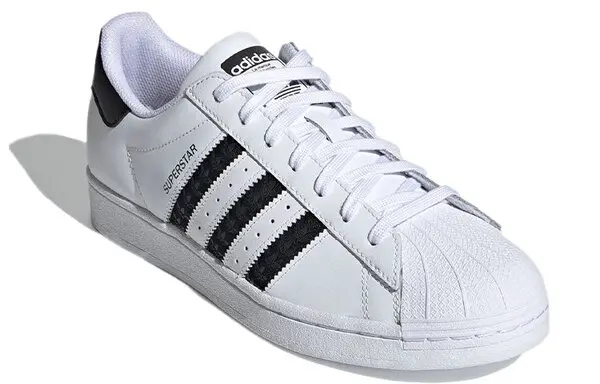 Adidas Superstar Logo Stripes Sneakers