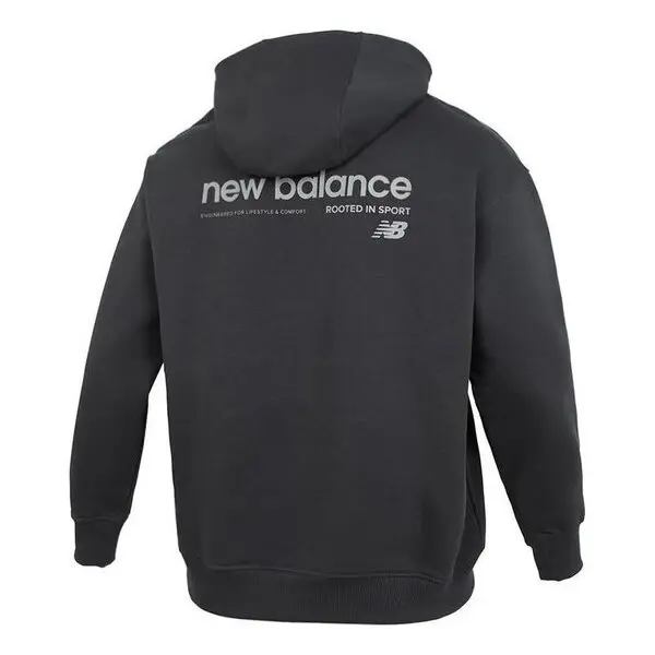 NEW BALANCE Embroidered Logo Hoodie