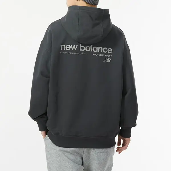 NEW BALANCE Embroidered Logo Hoodie