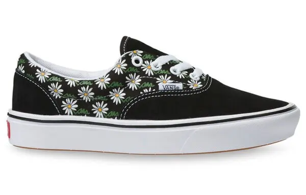 VANS Comfycush Era "scribble Flower Daisy - Black/white
