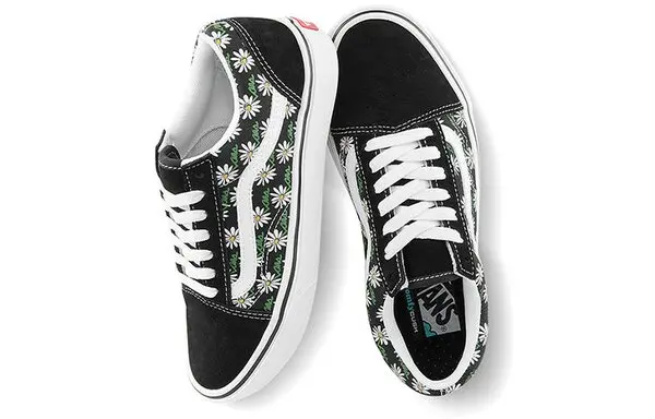 VANS Comfycush Old Skool "scribble Flower" Sneaker