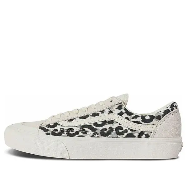 VANS Style 36 Sf Leopard Print Low Top Sneakers - Leopard/white