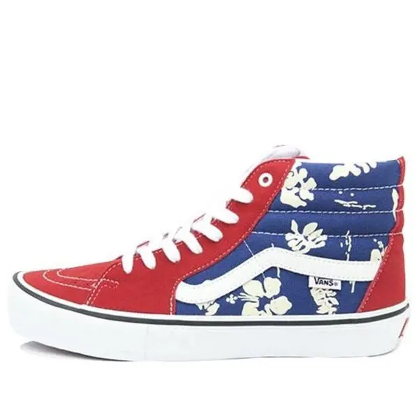 VANS Sk8-hi Pro High-top Sneakers - Blue/red