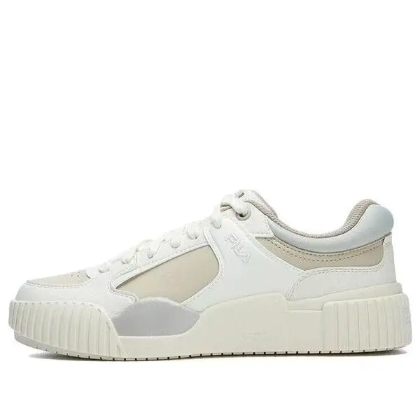 FILA Blocks Lace Up Sneakers - Grey/white