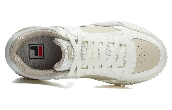 FILA Blocks Lace Up Sneakers - Grey/white