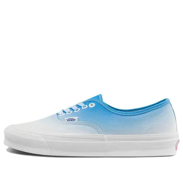 VANS Og Authentic Lx Dip Dye Low Top Sneakers - White/blue