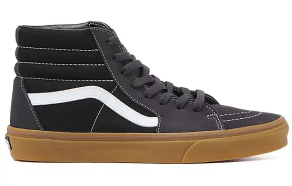 VANS Sk8-hi High Top Sneakers - Black/gray
