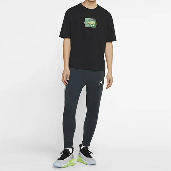 JORDAN Sport Dna Logo Printing Short Sleeve