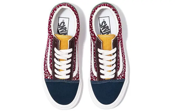 VANS Style 36 Low Top Sneakers - Blue/green/red