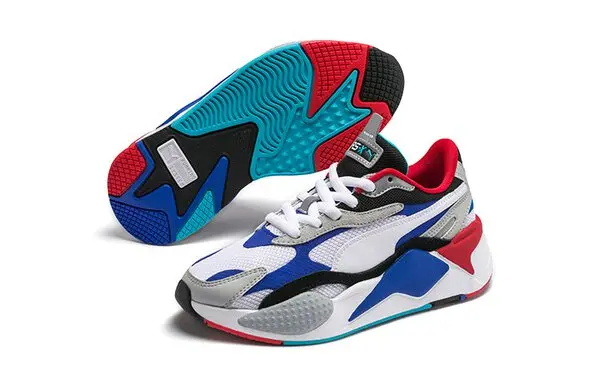 PUMA Rs-x3 Puzzle Low Top Sneakers - Blue