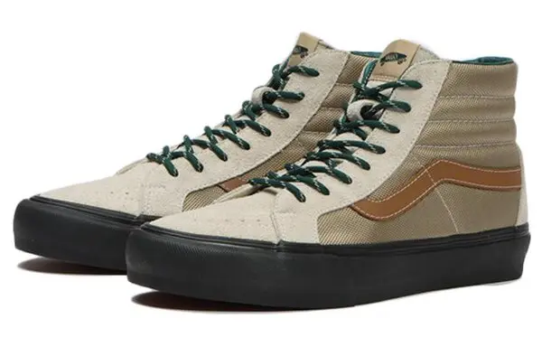 VANS Sk8-hi Reissue Vlt Lx Sneakers - Cream/brown
