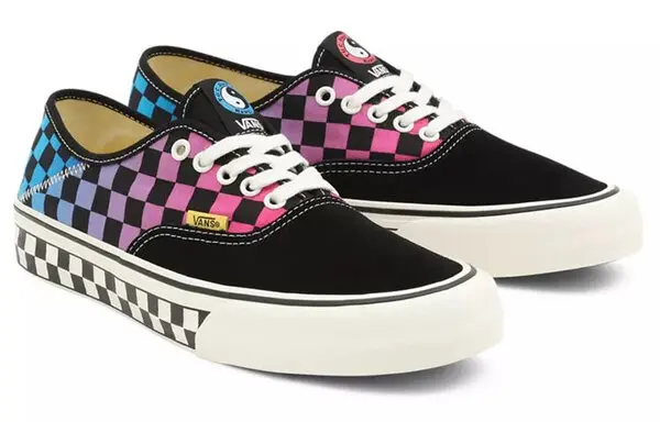 VANS Tc Surf Designs X Authentic Sf Checkerboard Lace-up Sneakers