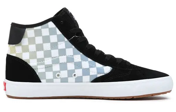 VANS The Lizzie High Top Sneakers - Black/pink/blue
