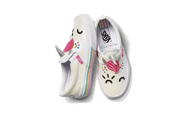 VANS Flour Shop X Classic Slip-on Sneakers