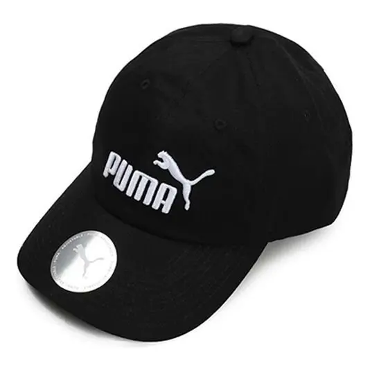 PUMA Embroidered Logo Baseball Cap - Black/white