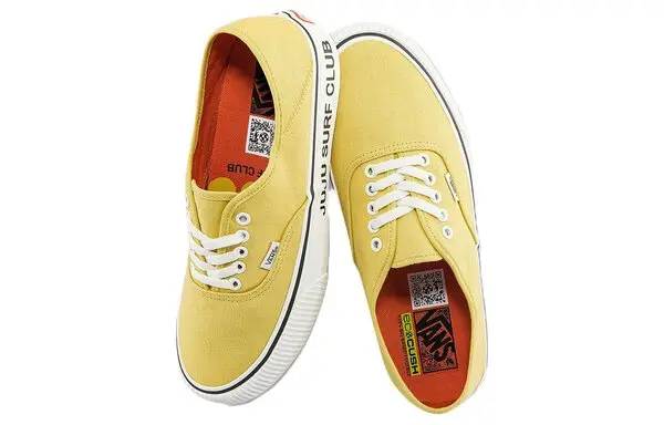 VANS X Juju Surf Club Authentic Sneakers - Yellow