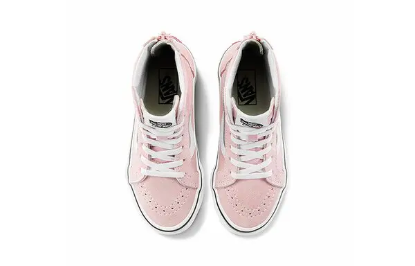 VANS Sk8-hi High Top Sneakers With Zip Closure - Pink