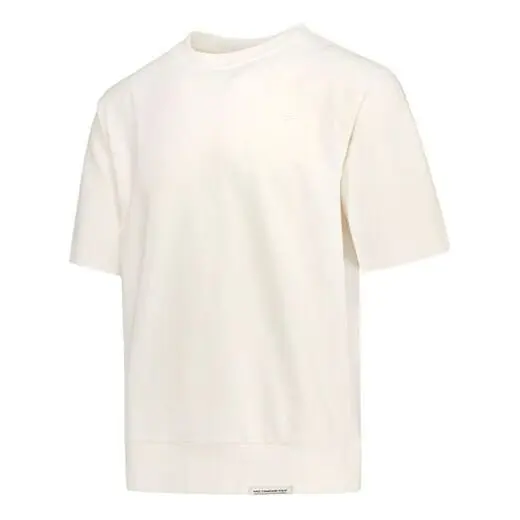 Nike Dri-fit Standard Issue Round Neck Pullover Sports Short Sleeve - White