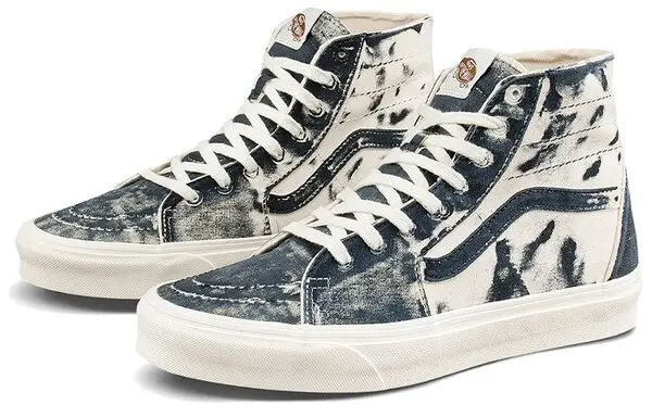 VANS Eco Theory Sk8-hi Tapered High-top Sneakers - Blue/white