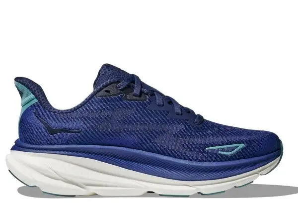 Hoka One One Clifton 9 Athletic Sneakers - Bellwether Blue/evening Sky