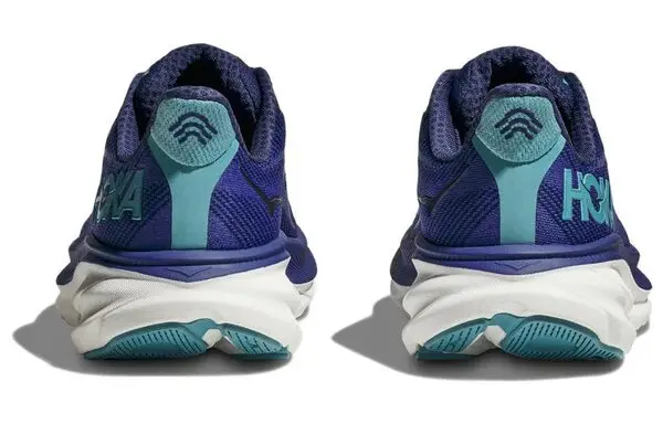 Hoka One One Clifton 9 Athletic Sneakers - Bellwether Blue/evening Sky