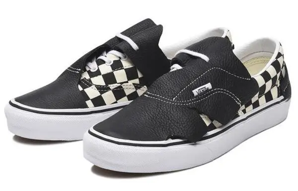 VANS Era Origami Checkerboard Sneakers - Black
