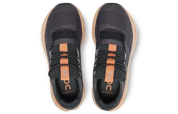 On Cloudnova "eclipse Savannah" Athletic Sneakers - Eclipse/savannah