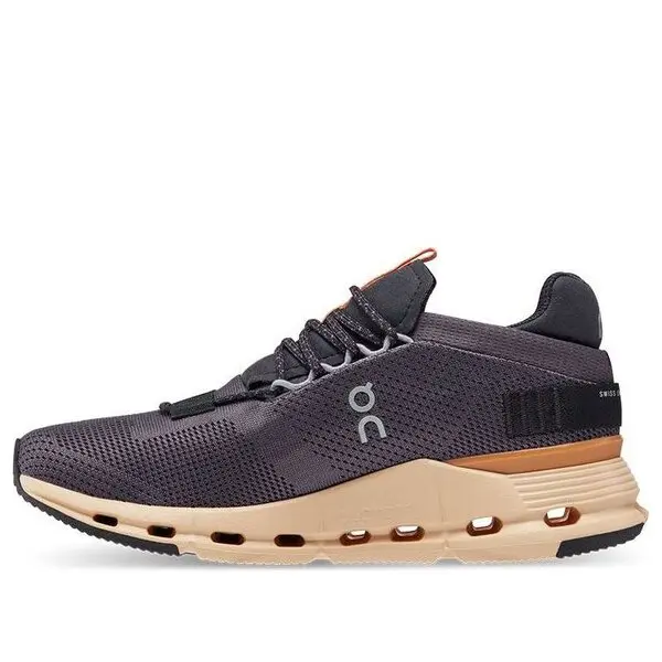 On Cloudnova "eclipse Savannah" Athletic Sneakers - Eclipse/savannah