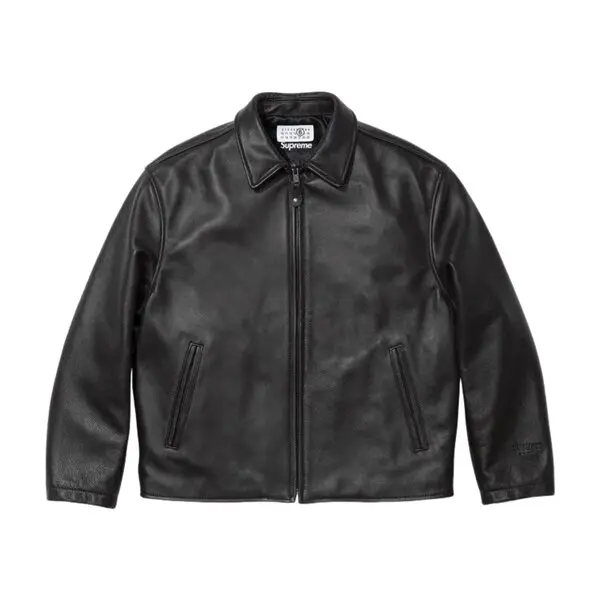 Supreme X Mm6 Maison Margiela Schott® Eagle Leather Jacket