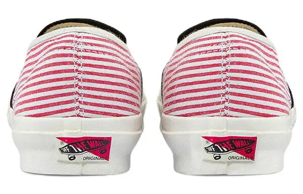 VANS Style 48 Lx Striped Slip-on Sneakers - Blue/pink