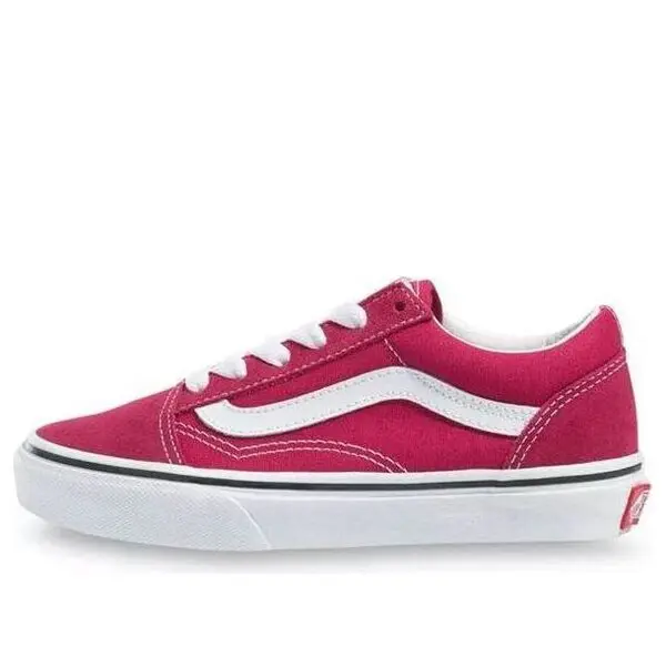 VANS Old Skool Lace-up Sneakers - Red