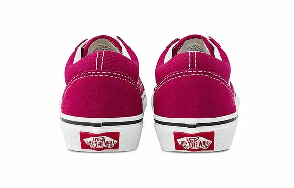 VANS Old Skool Lace-up Sneakers - Red