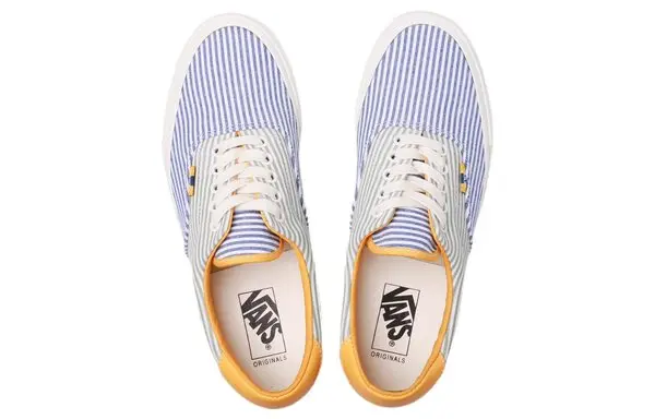 VANS Og Style 45 Lx "maritime Gibraltar Sea" Low Top Sneakers - Blue/gray/yellow