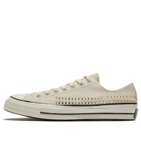 CONVERSE Chuck 70 Woven Low Top Sneakers - Creamy