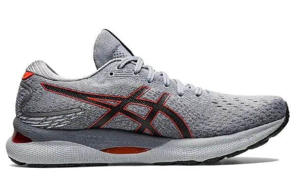 Asics Gel-nimbus 24 Performance Footwear - Grey/red