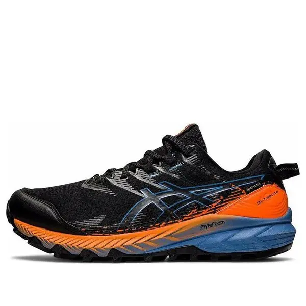 Asics Gel-trabuco Gore-tex Trail Running Shoes - Black/orange