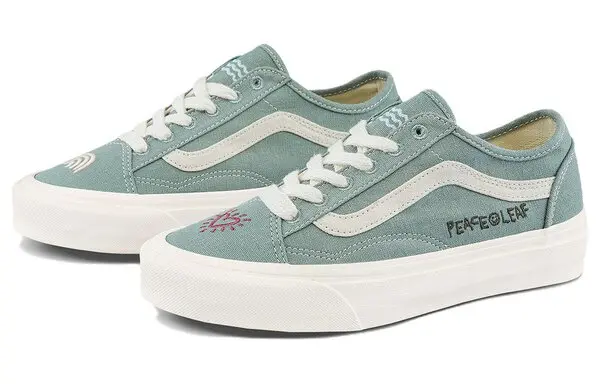 VANS Eco Theory Old Skool Tapered Sneakers - Gray/white