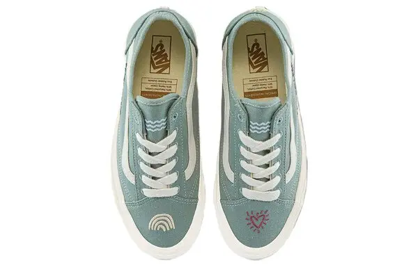 VANS Eco Theory Old Skool Tapered Sneakers - Gray/white