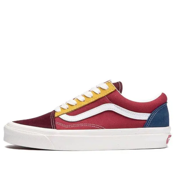 VANS Old Skool Lace-up Sneakers - Red