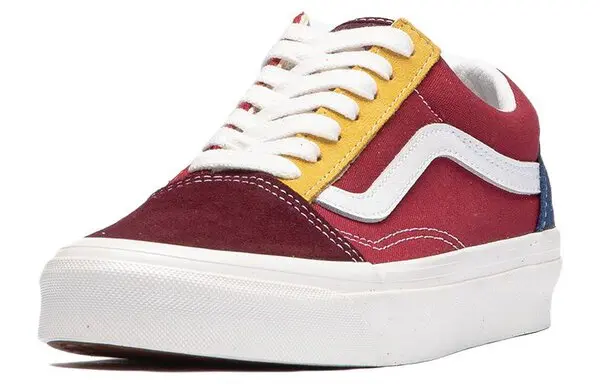 VANS Old Skool Lace-up Sneakers - Red