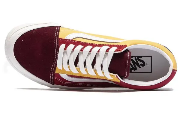 VANS Old Skool Lace-up Sneakers - Red