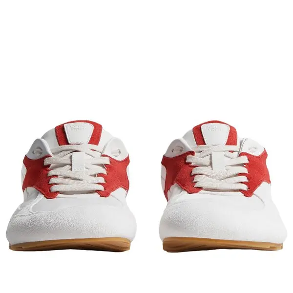 Bottega Veneta Orbit Flash Sneaker - Optic White/cardinal
