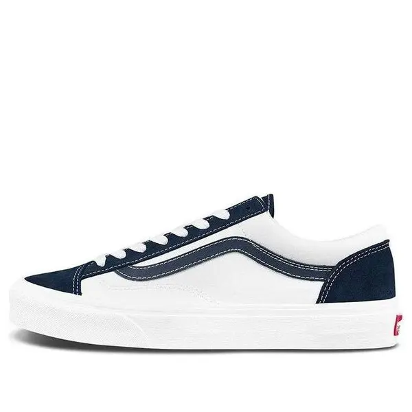 VANS Style 36 Classic Sport Low Top Sneakers - White/blue