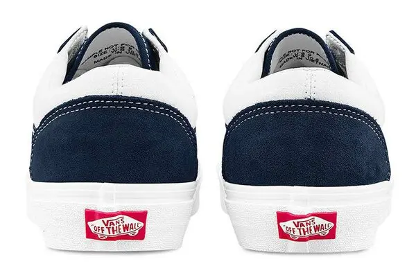 VANS Style 36 Classic Sport Low Top Sneakers - White/blue