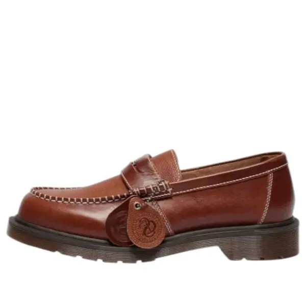 Dr. Martens Penton Classic Calf Leather Loafers - Amber Tan